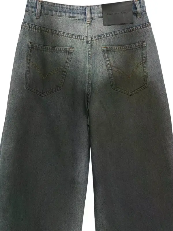 FENG CHEN WANG Faded Effect Denim Jeans