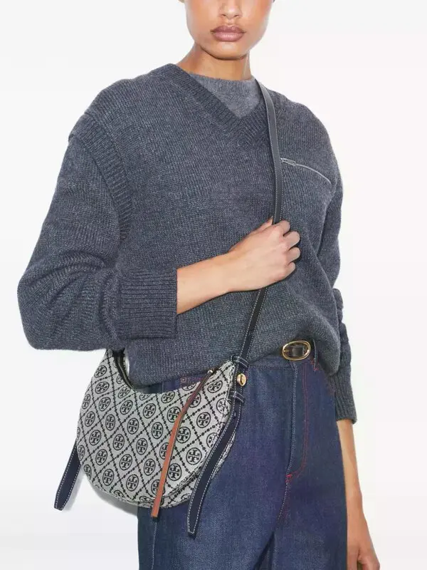 Tory Burch Romy Half Moon Shoulder Bag