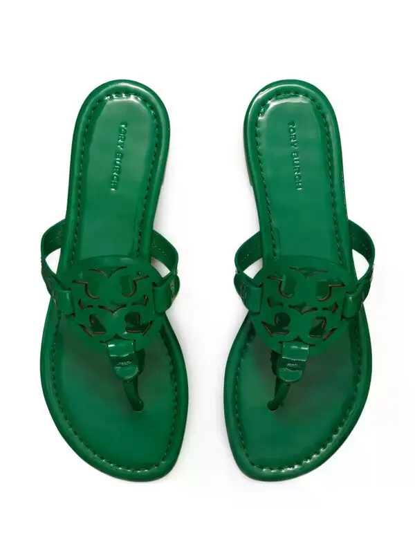 Tory Burch Miller Cut-out Sandals - Green
