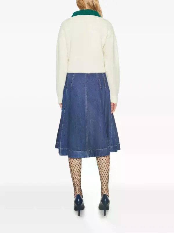 Tory Burch Collared Wool Sweater