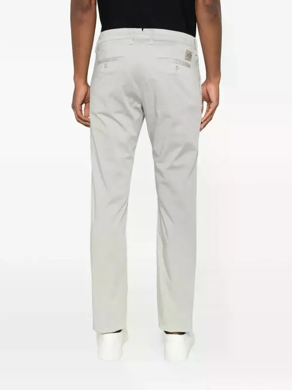 Jacob Cohen Logo-patch Trousers - Grey