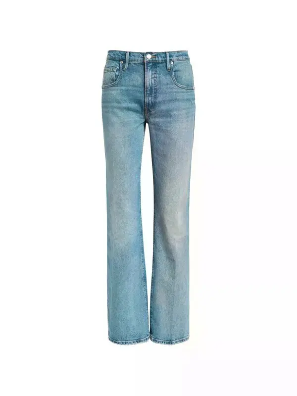 Good American Distressed Effect Jeans - Blue