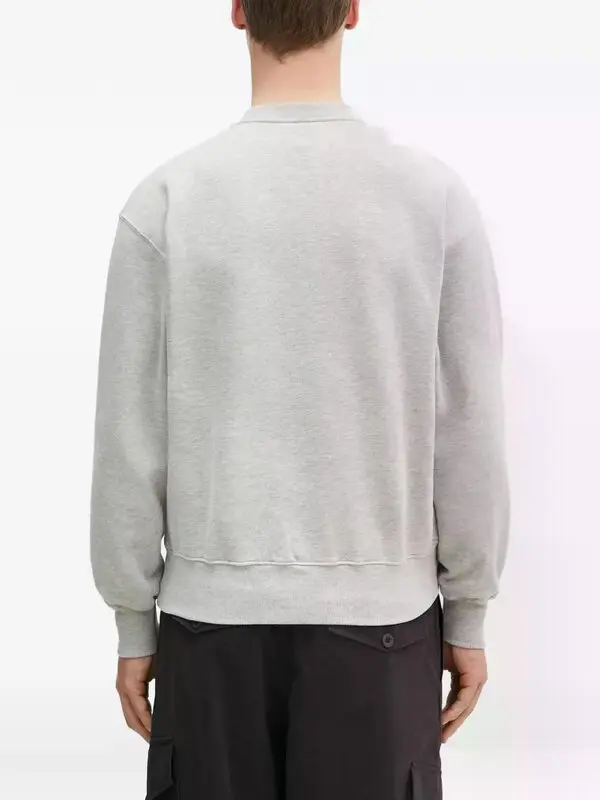 Aries Logo-print Sweatshirt - Grey