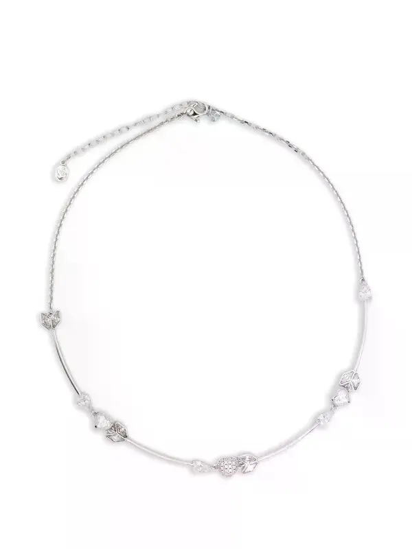 SWAROVSKI Idyllia Heart And Arrow Necklace - Silver