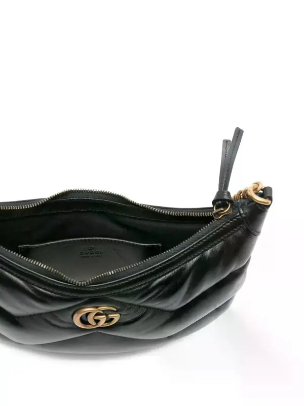 Gucci Logo-plaque Leather Shoulder Bag