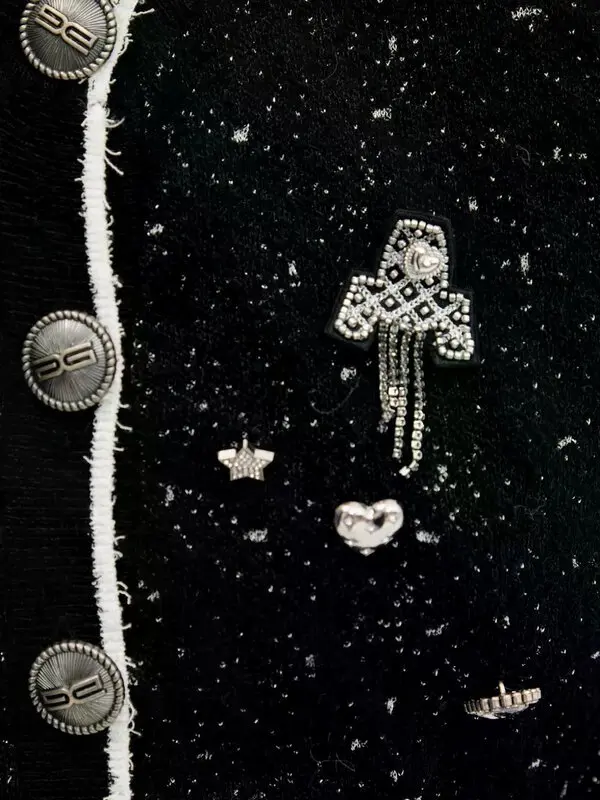 GESTUZ Stud-embellished Cardigan