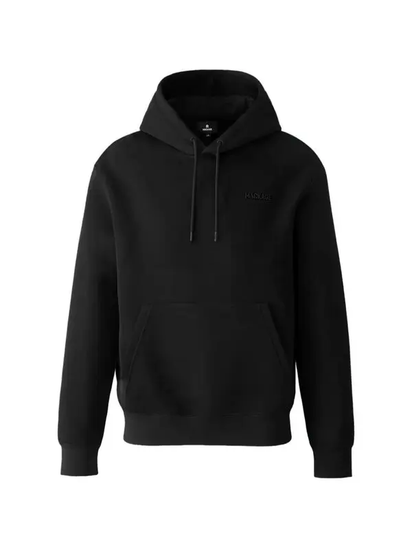 Mackage Kolton Logo-detail Hoodie - Black