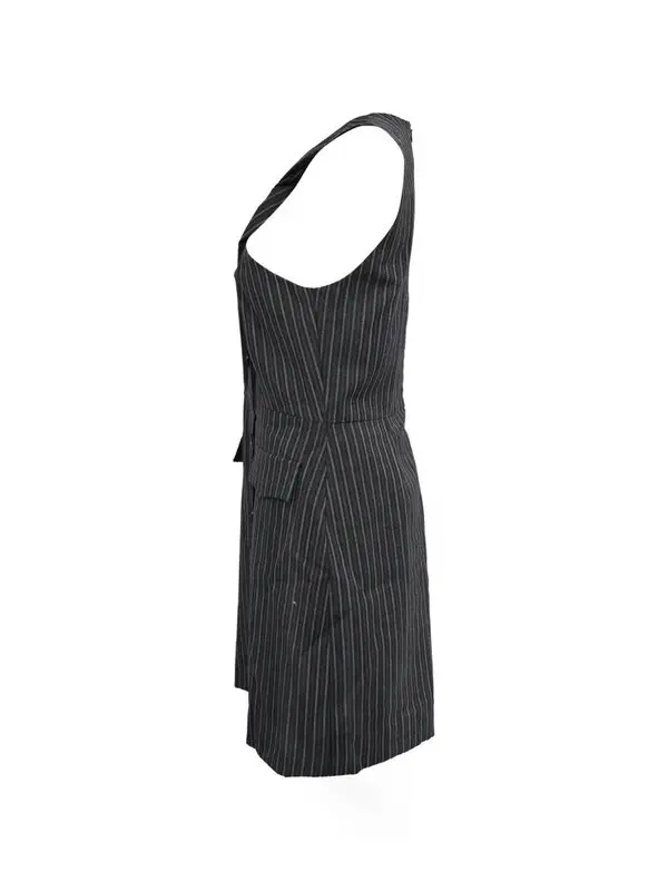 GANNI Twist-front Jacquard Mini Dress