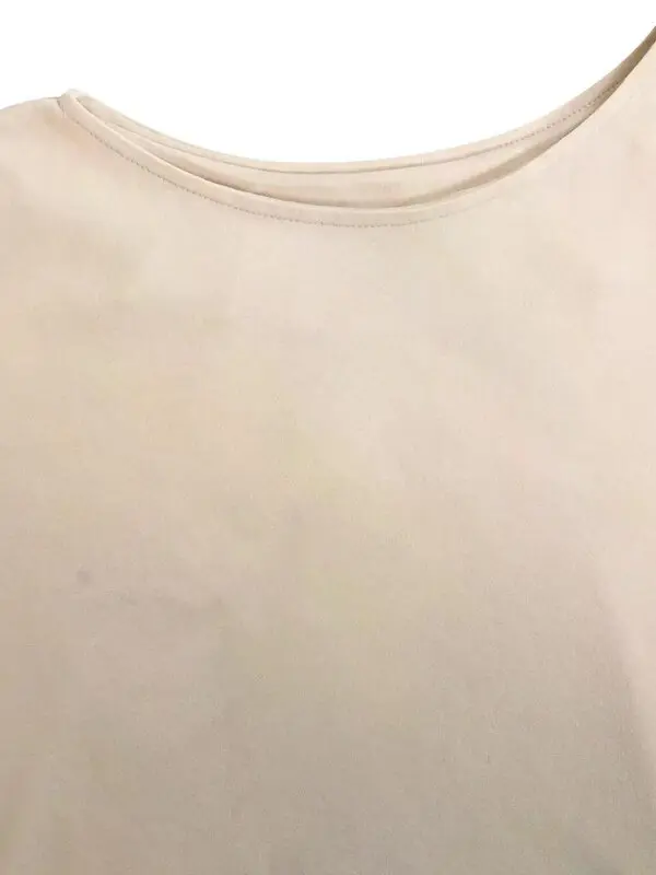JIL SANDER Short Sleeve Drape T-shirt