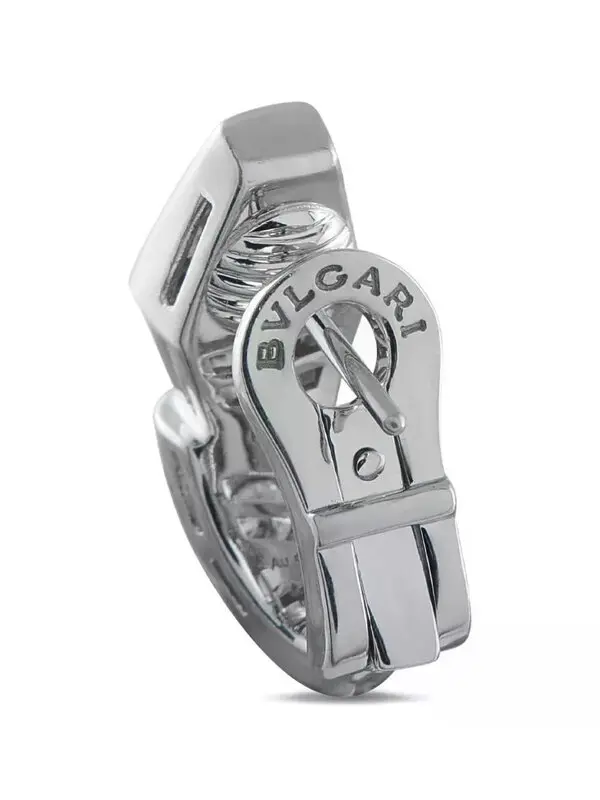 BVLGARI Serpenti Diamond Earrings - Silver