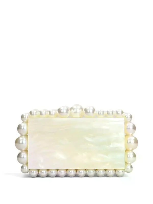 Cult Gaia Eos Studded Clutch Bag