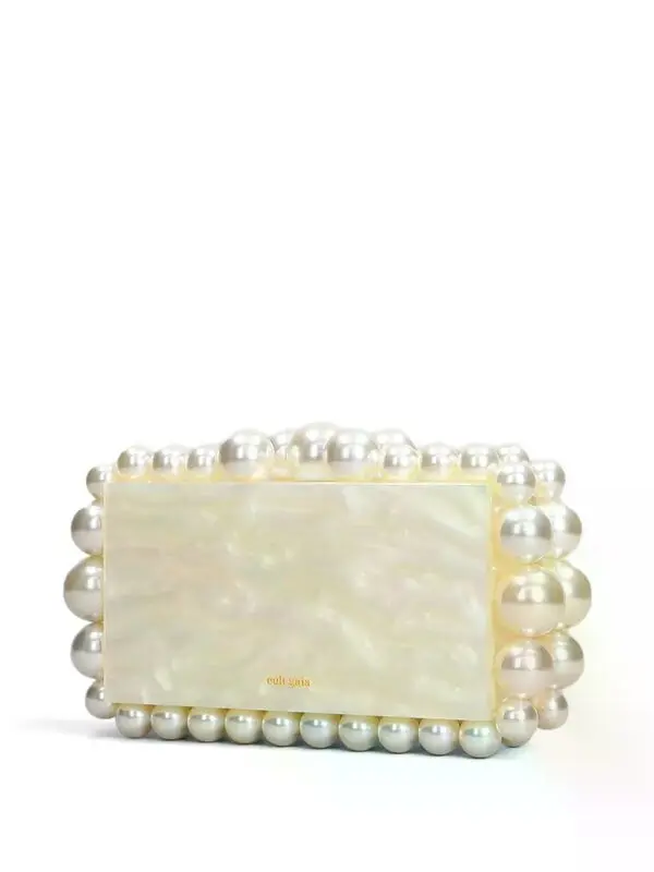 Cult Gaia Eos Studded Clutch Bag