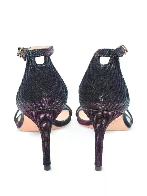 STUART WEITZMAN Two-tone Stiletto Sandals