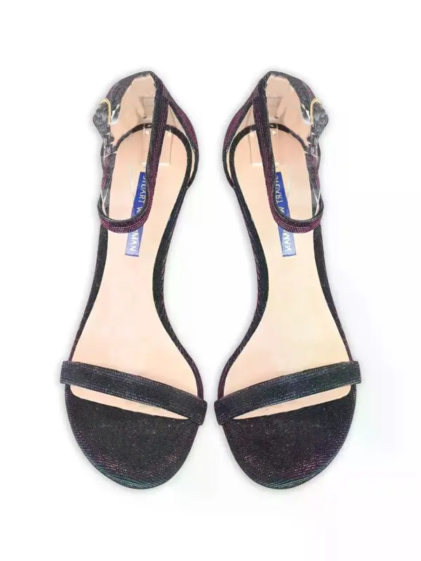 STUART WEITZMAN Two-tone Stiletto Sandals