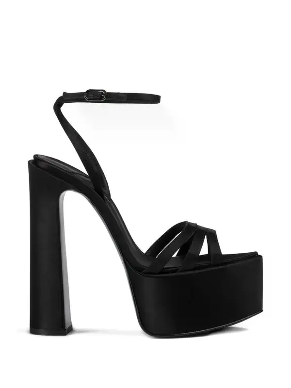 LE SILLA Nina Platform Sandals - Black