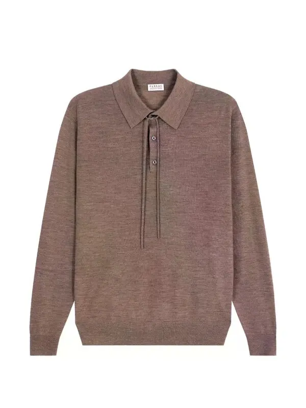 FURSAC Merino Wool T-shirt - Brown