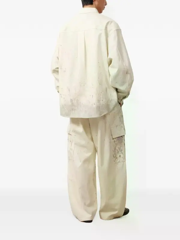 CROQUIS Paint-printed Shirt