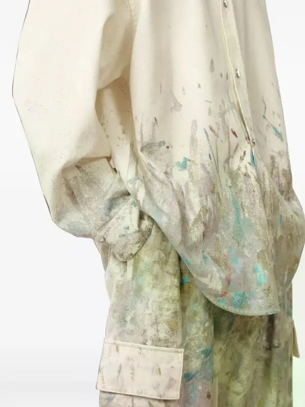 CROQUIS Paint-printed Shirt