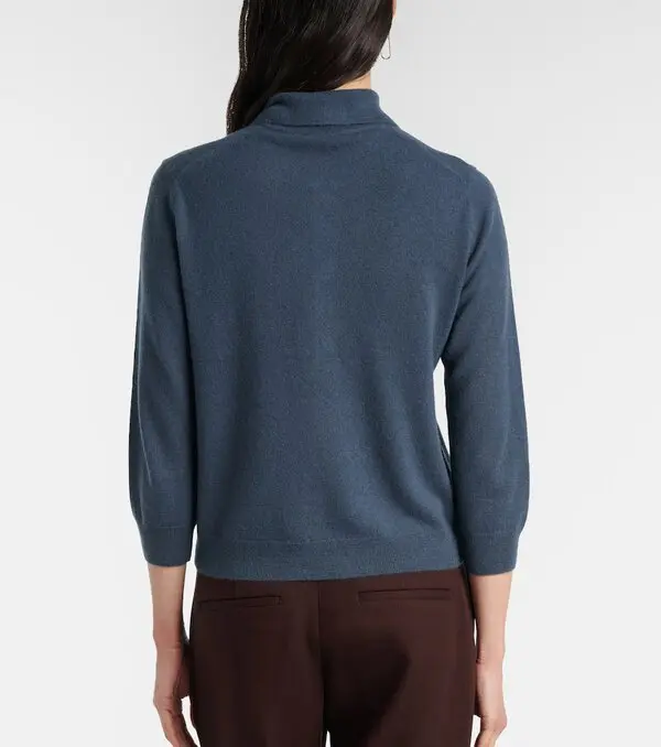 Vince Cashmere And Silk Polo Sweater