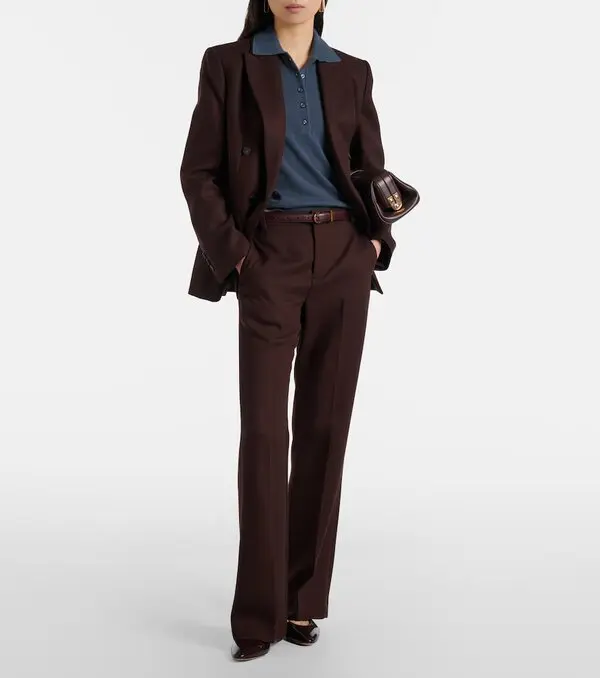 Vince Cashmere And Silk Polo Sweater