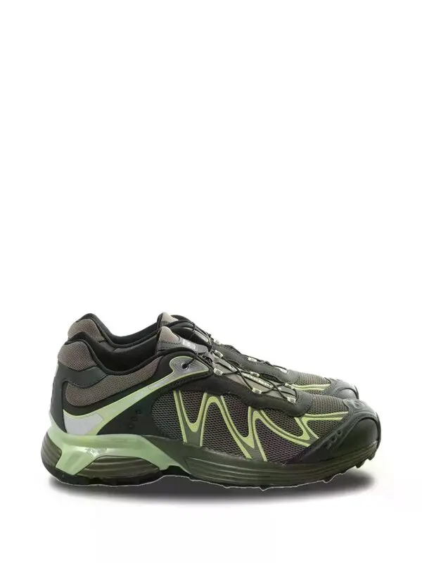 SALOMON Xt-whisper Panelled Sneakers - Brown
