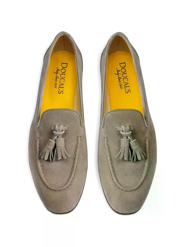 DOUCAL'S Suede Tassel Loafers