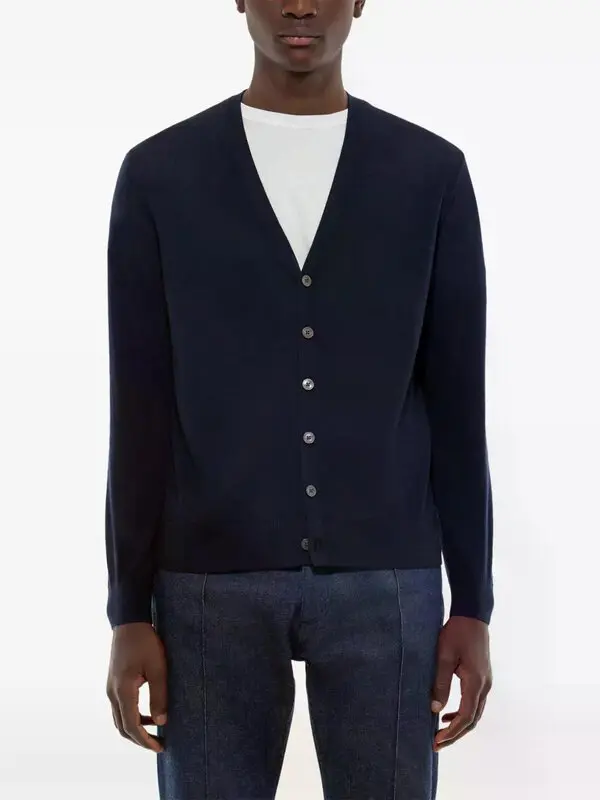 FURSAC V-neck Button-front Cardigan