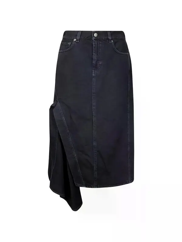 HAIKURE Ann Bull Midi Skirt - Grey