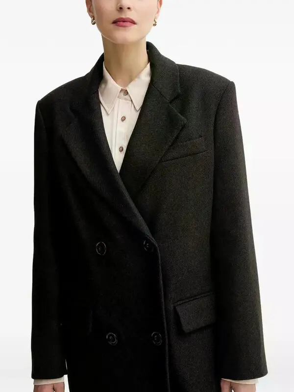 SESSUN Nara Double-breasted Coat