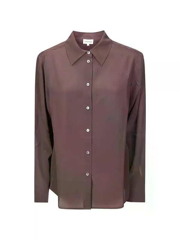 P.a.r.o.s.h Silk Button-up Shirt