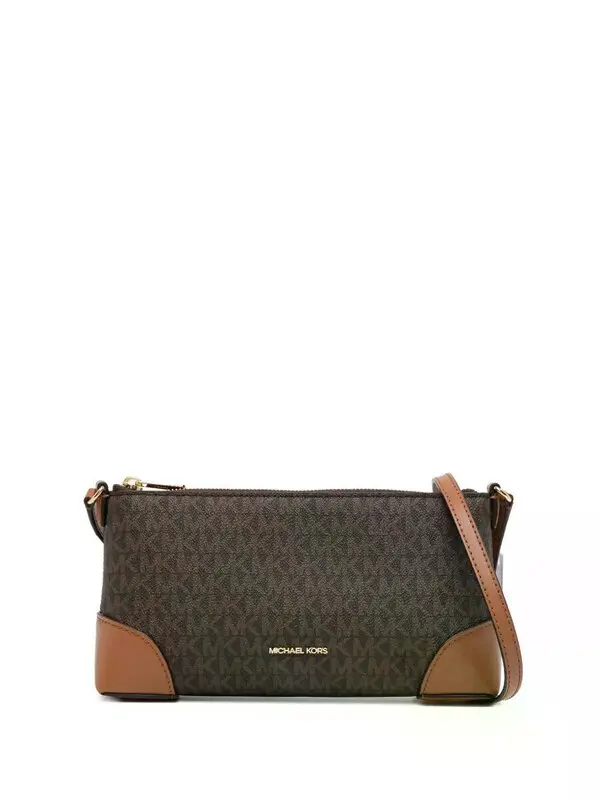 Michael Kors Monogram Print Shoulder Bag