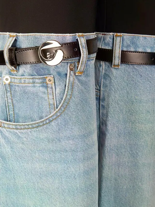 Coperni Paneled Belted Trousers