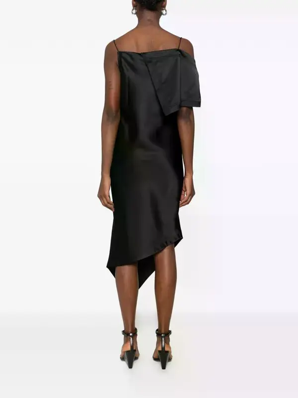 IRO PARIS Thiana Asymmetric Midi Dress