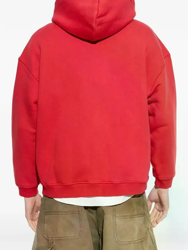 Dsquared2 Logo-embroidered Hoodie - Red