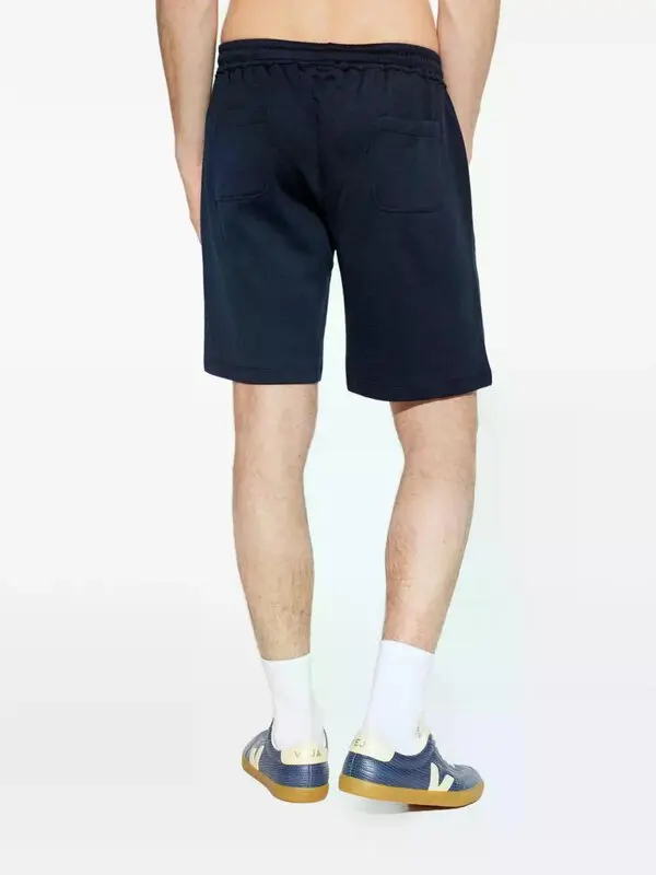 Eleventy Drawstring Zip-pocket Track Shorts