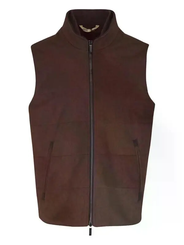 MAURIZIO BALDASSARI Zip-up Gilet