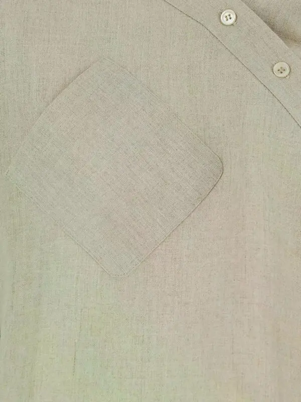 Coperni Heart One-shoulder Pocket Blouse