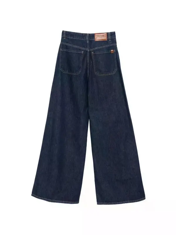 Max Mara Five-pockets Wide-leg Jeans