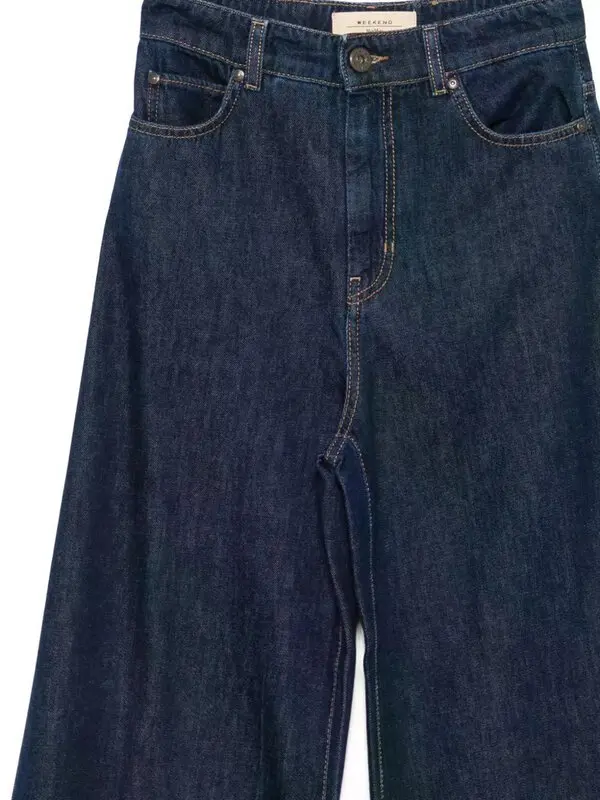 Max Mara Five-pockets Wide-leg Jeans