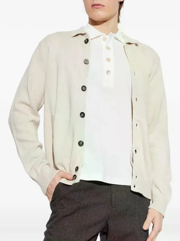 Eleventy Button Knitted Cardigan