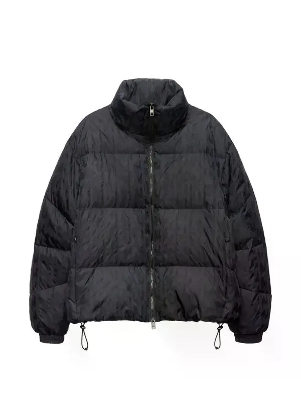 MSGM Padded Zip-up Jacket With High Neck