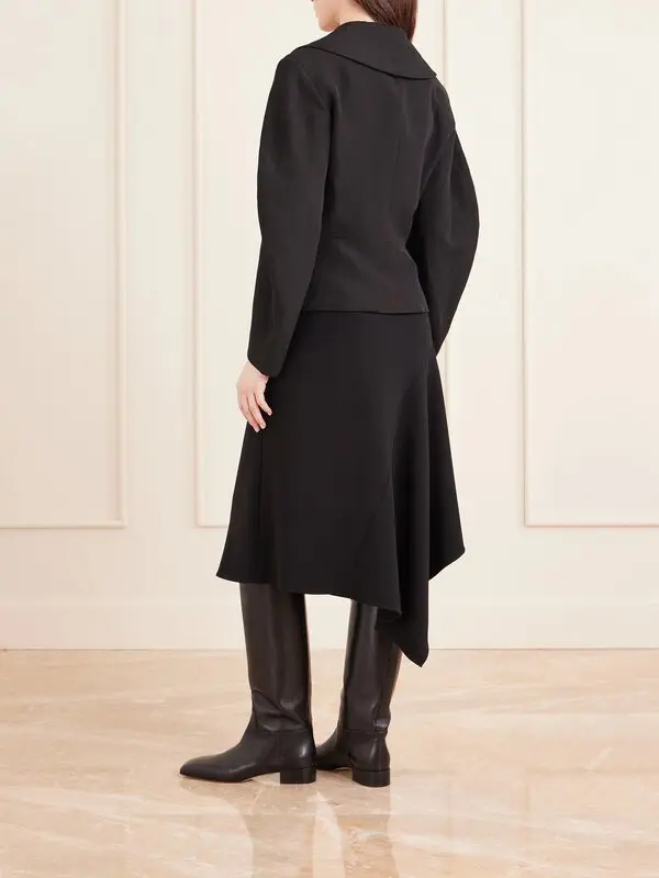 LIBEROWE Jiani Double-breasted Woven Blazer