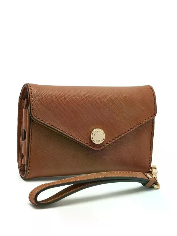 Michael Kors Wristlet Leather Wallet