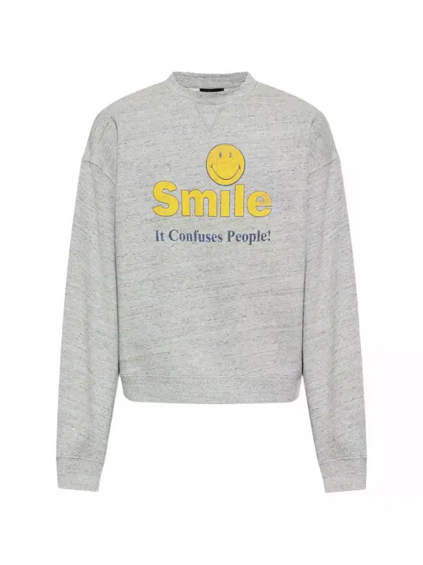 Dsquared2 Smile-print Cotton Sweatshirt