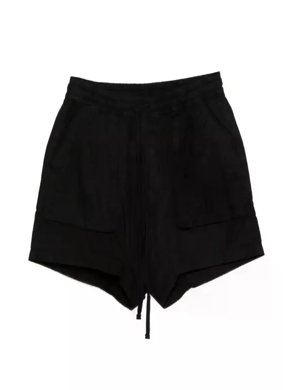 THOM KROM Drawstring Multiple-pocket Shorts - Black