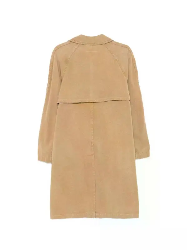 MAISON MARGIELA Sand Beige Button-up Coat