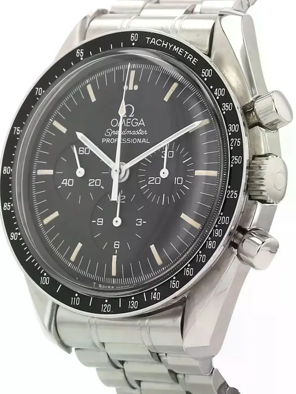 Omega Speedmaster Tachymeter Chronograph Watch - Black