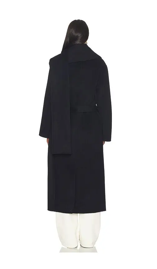 RÓHE Signature Double-faced Scarf Coat