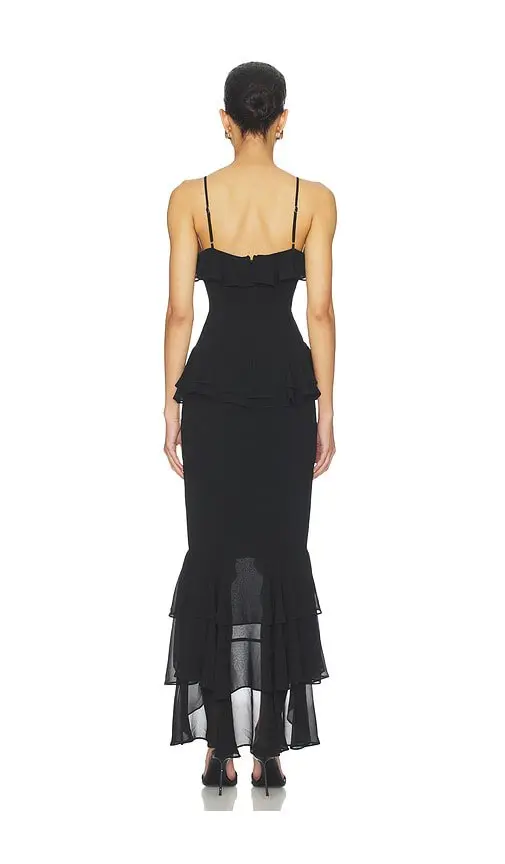 LOVERS AND FRIENDS Melissa Gown - Black
