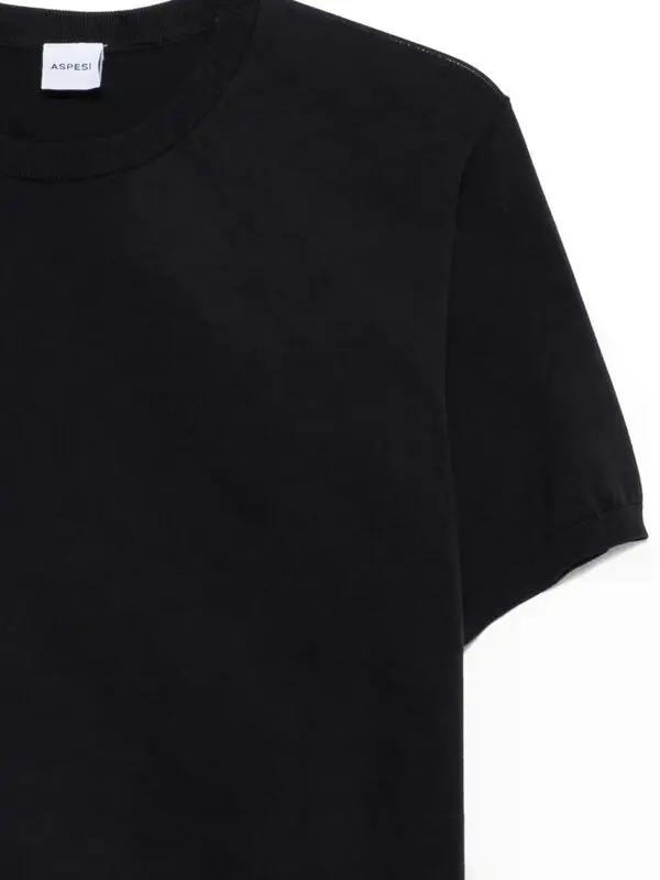 Aspesi Knitted T-shirt - Blue